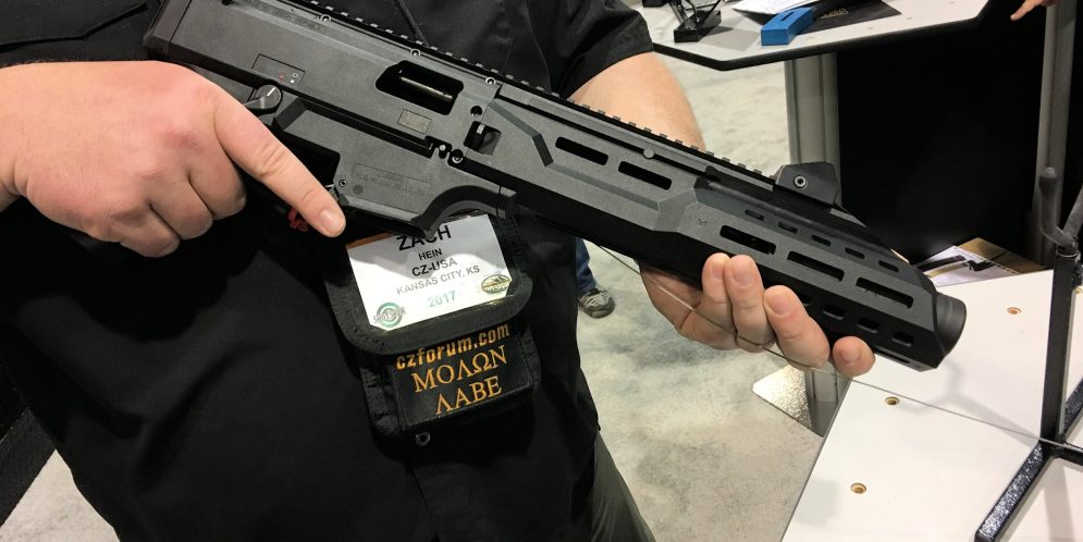 CZ Scorpion EVO 3 S1 Blowback-Operated Semi-Auto-Only Suppressed 9mm ...