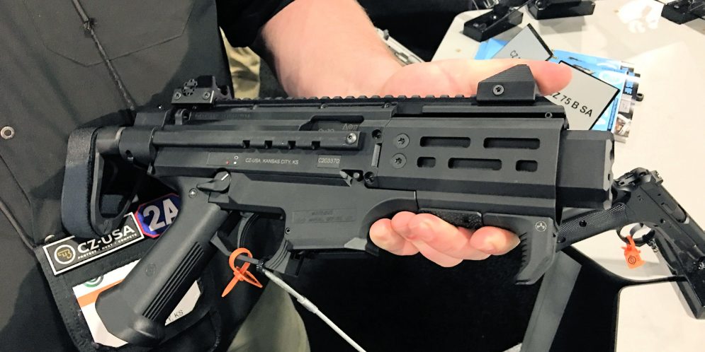 CZ Scorpion EVO 3 S2 Pistol Micro with Arm Brace: One Very Cool Little ...