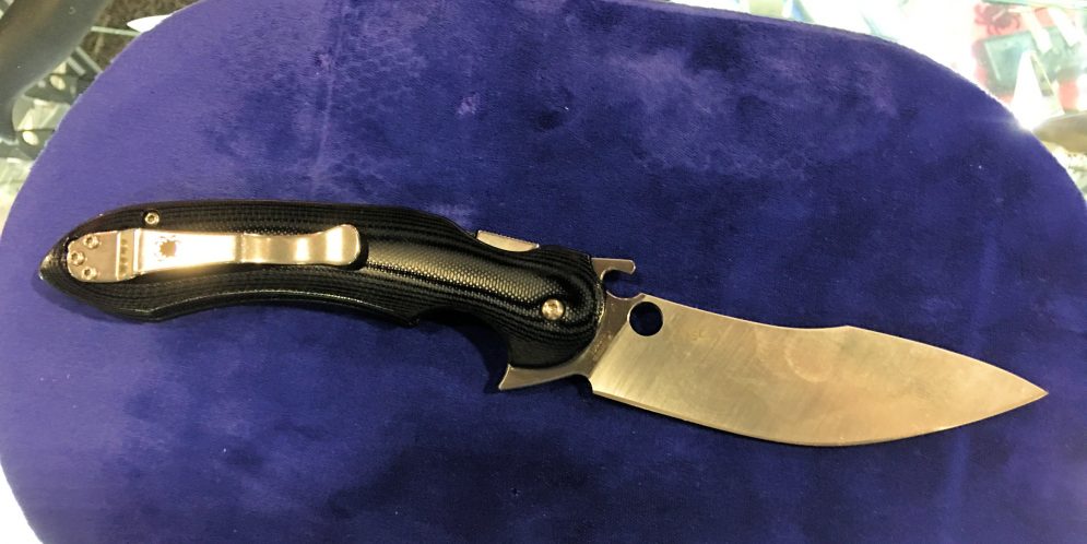 Spyderco Tropen Compression-Lock Flipper Combat/Tactical Folder ...